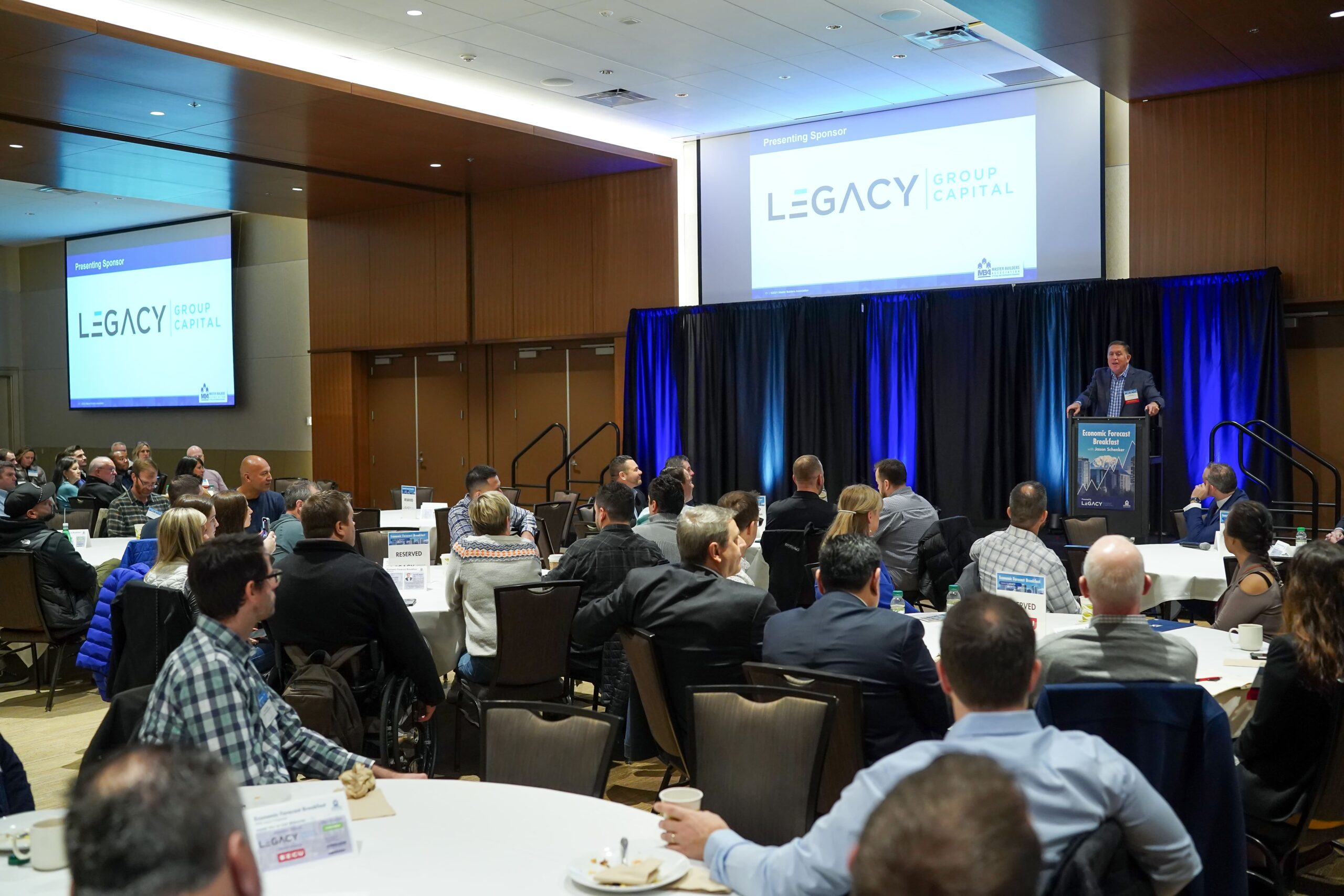 Legacy Group Capital at the MBAKS Economic Breakfast