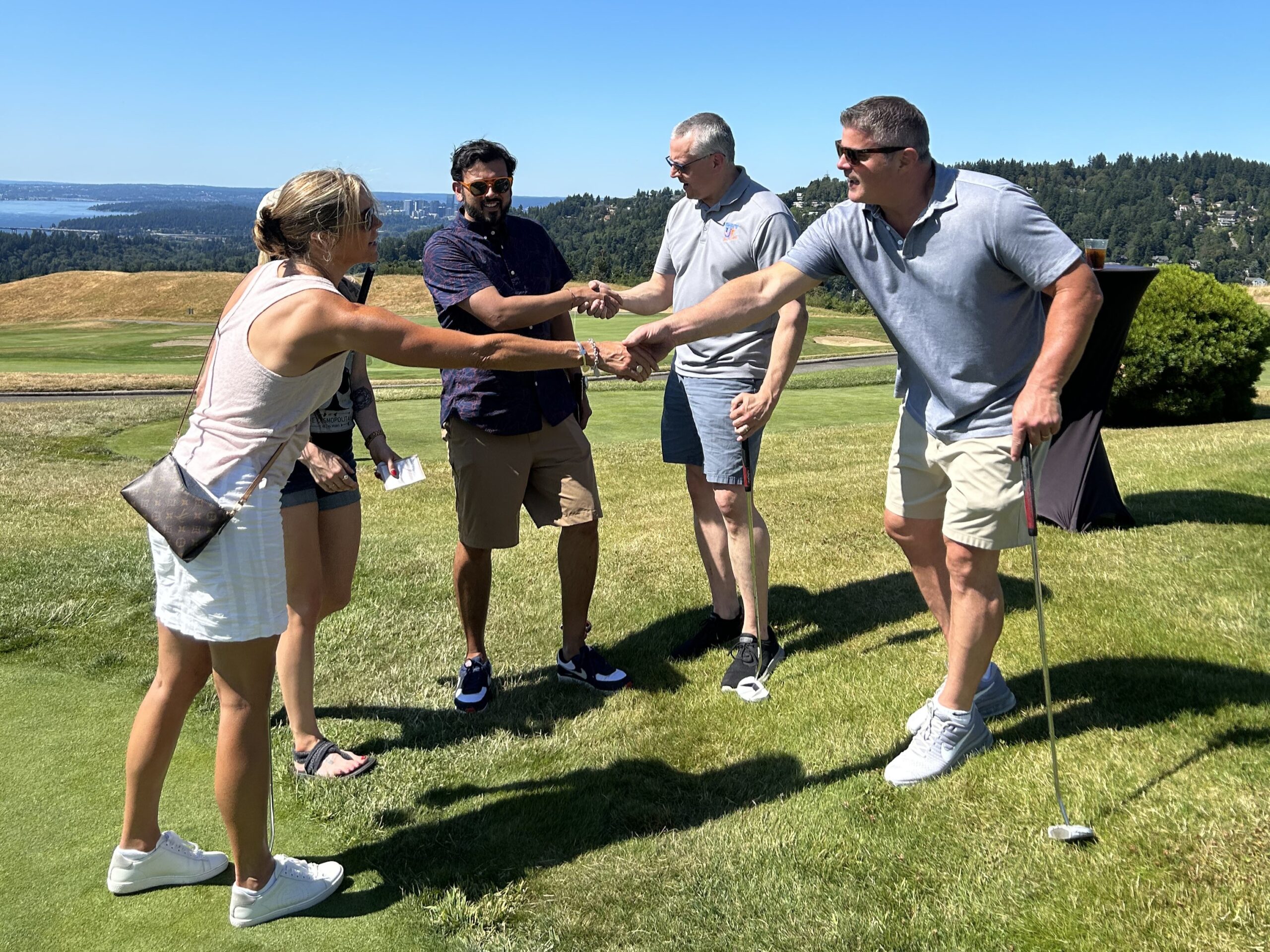 Team Building On The Green